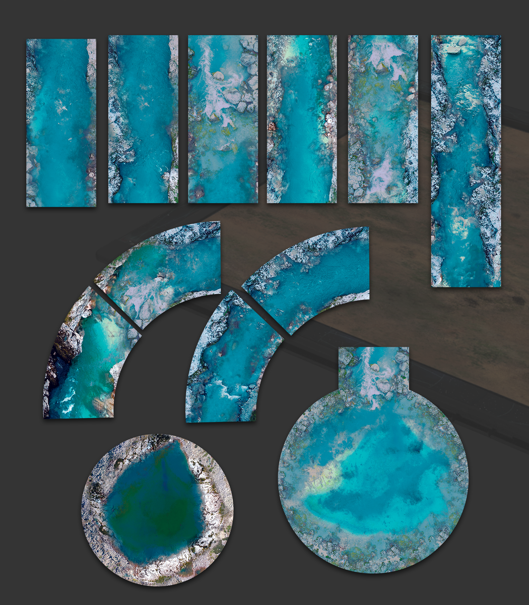 Terrain Pack: Rivers – Game Toppers