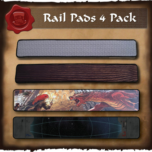 Rail Pads 4 Pack – Game Toppers